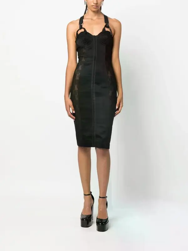 Moschino Lace-trim Dress
