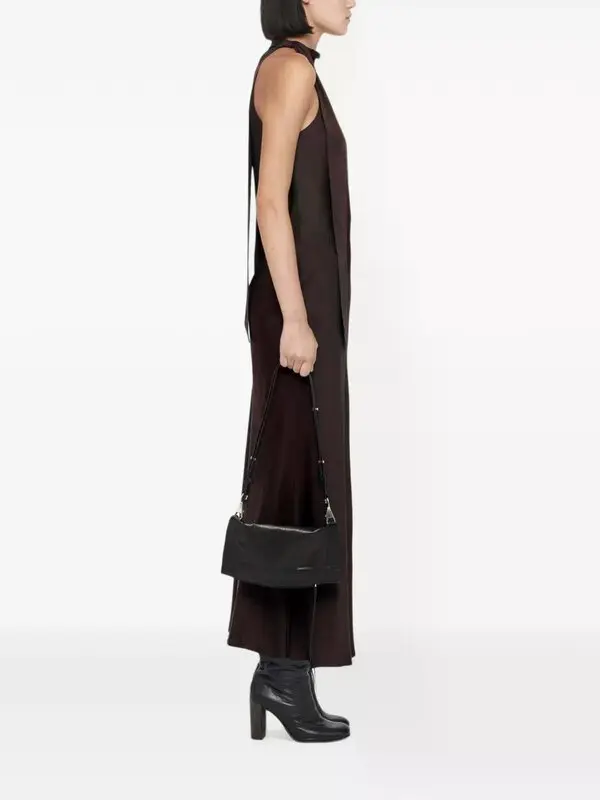 ALLSAINTS Beril Neck-tie Slip Maxi Dress
