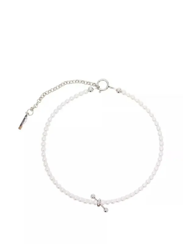 JUSTINE CLENQUET Gianni Necklace - Silver