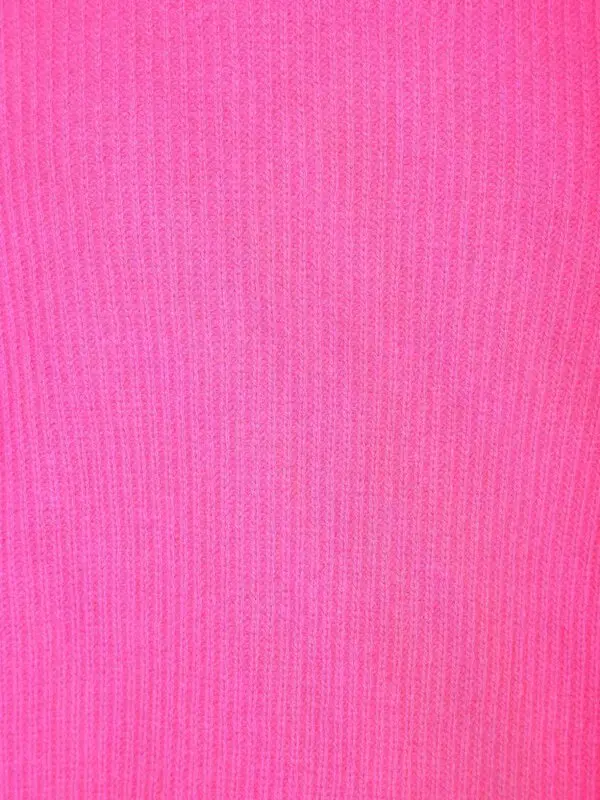 AMARANTO Ribbed-knit Raglan-sleeve Sweater
