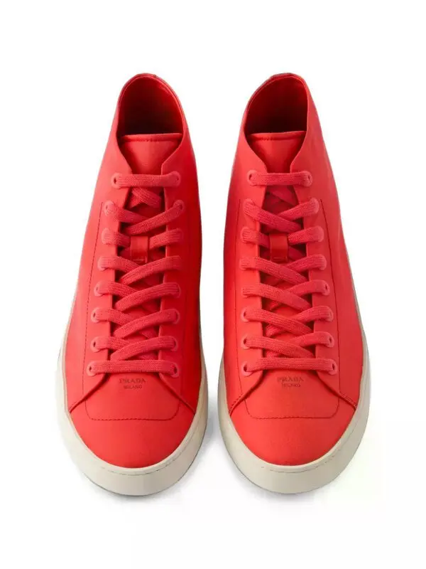 Prada High-top Re-nylon Sneakers