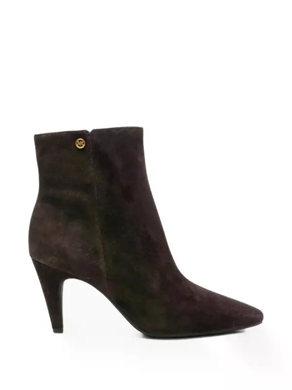 Michael Kors Daniela Suede Pointed-toe Ankle Boots