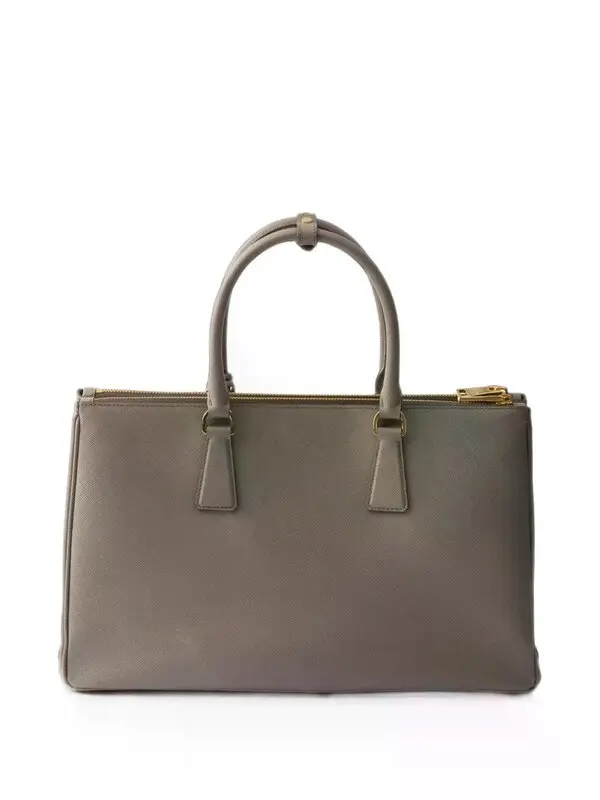 Prada Galleria Large Saffiano Leather Bag - Grey
