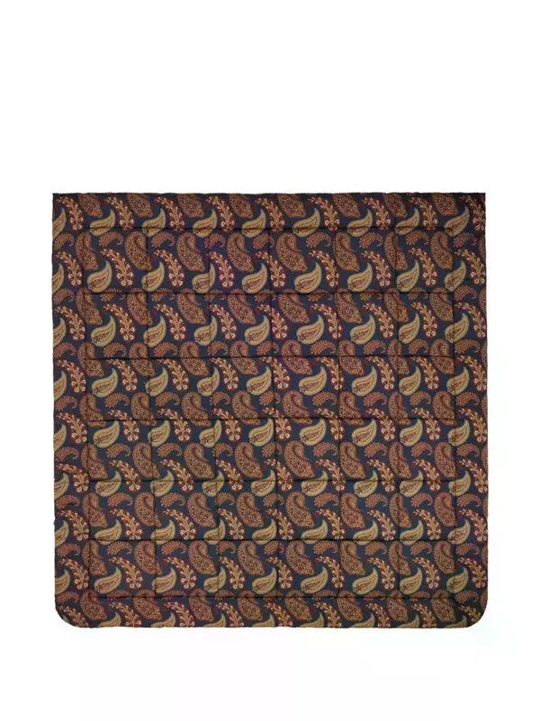 Etro Paisley Quilted Blanket