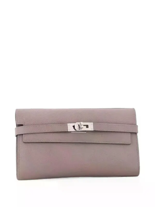 Hermès Kelly Wallet Verso Epsom Long Small Wallets