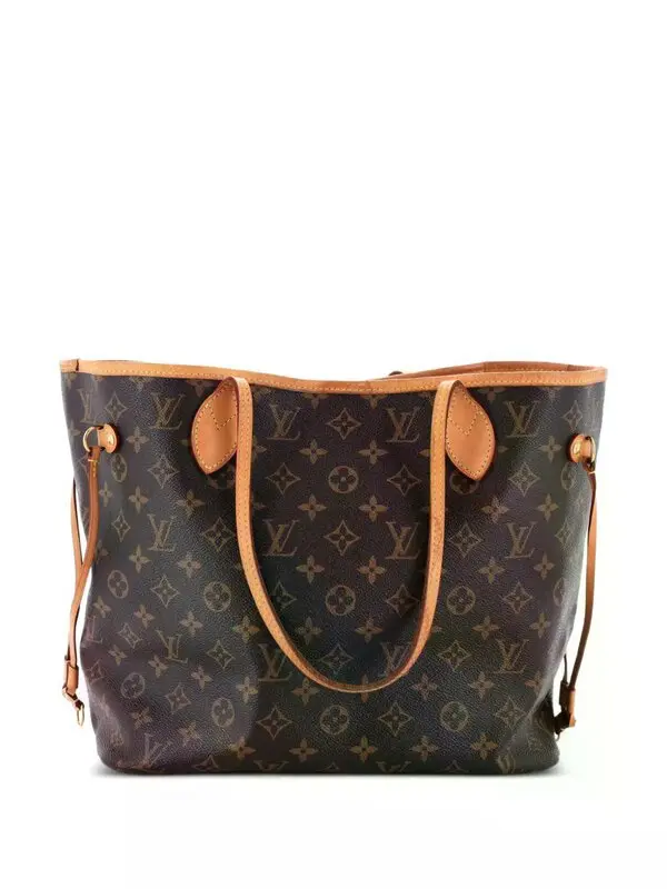 LOUIS VUITTON Neverfull Nm Monogram Canvas Mm Tote Bag