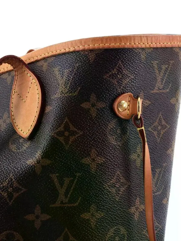 LOUIS VUITTON Neverfull Nm Monogram Canvas Mm Tote Bag