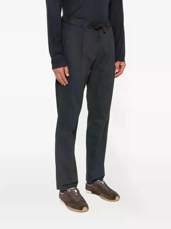 Herno Drawstring-waist Pleated Trousers
