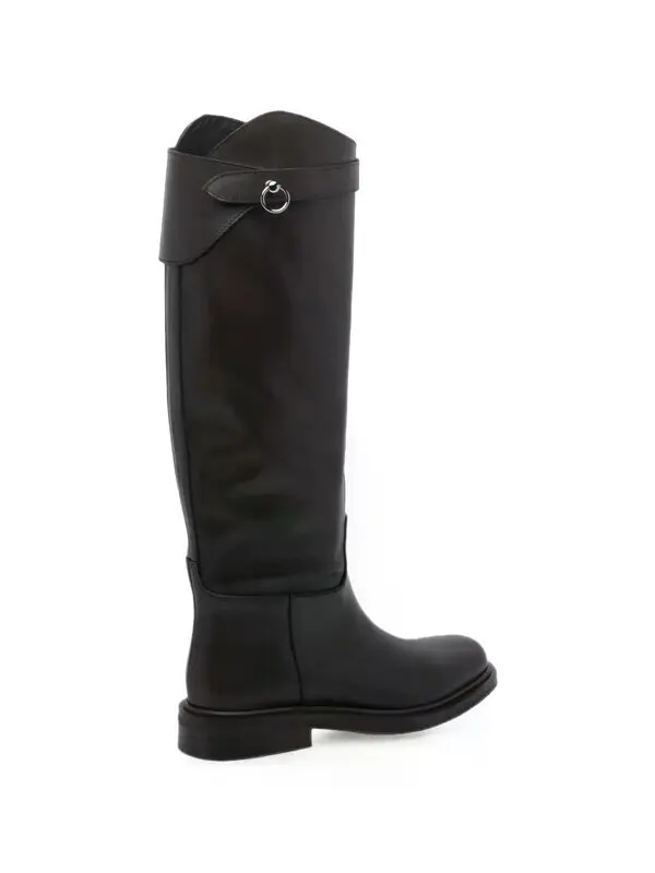 POEVE Buckle-detail Fibi Boots