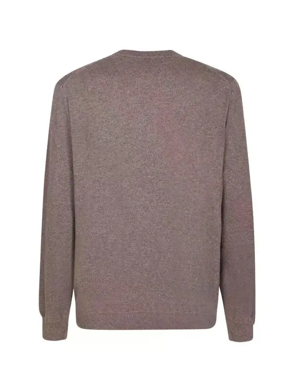 DELL'OGLIO Crew-neck Knitted Sweater