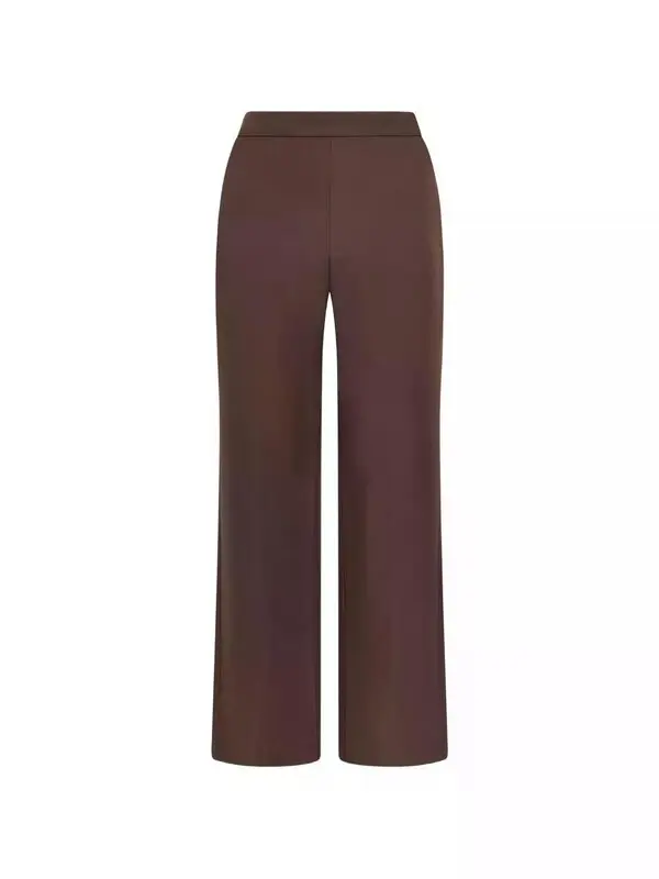 Malìparmi Sleek Urban Cady Ankle-length Bootcut Trousers