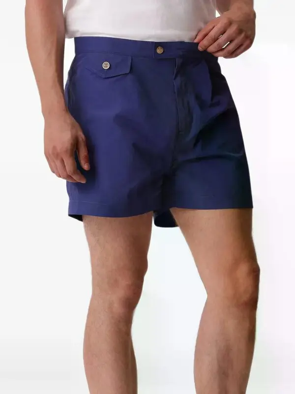 FORTELA Stefano Pleated Swim Shorts