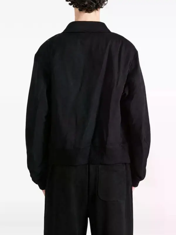 Yohji Yamamoto Zip-up Collared Jacket