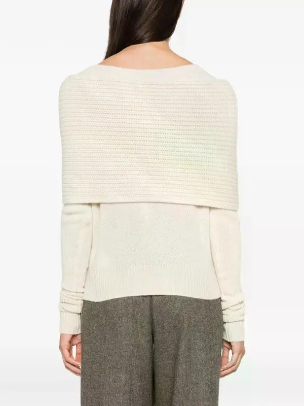 Ermanno Scervino Bow-detail Cashmere Sweater