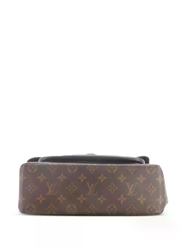 LOUIS VUITTON Marignan Handbag Monogram Canvas With Leather Shoulder Bag