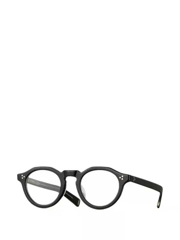 EYEVAN 7285 Mason-e2 Round-frame Glasses - Black