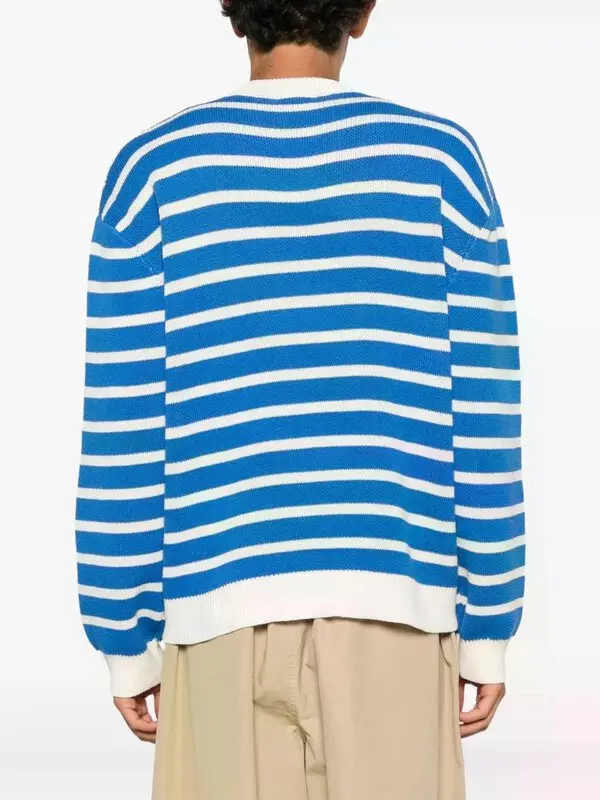 HOUSE OF ERRORS Striped-pattern Sweater