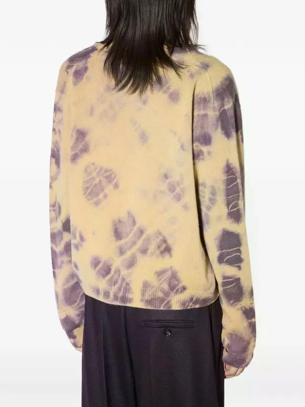 Liviana Conti Tie-dye Button-up Cardigan