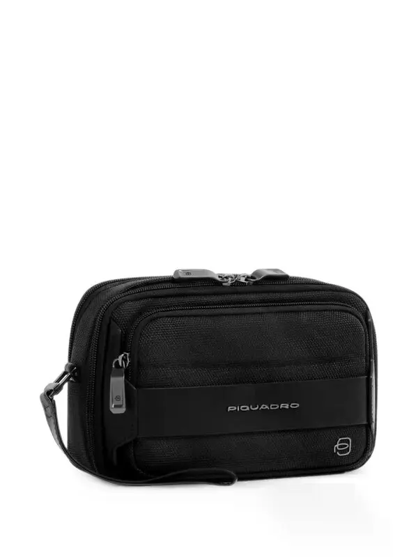 PIQUADRO Logo-plaque Clutch Bag