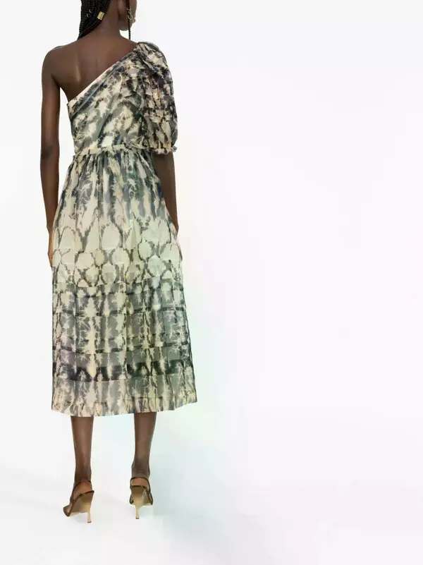 Ulla Johnson Artemis One-shoulder Midi Dress