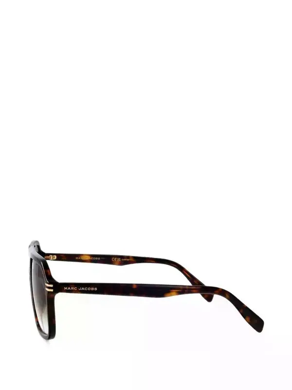 Marc Jacobs Tortoiseshell-effect Square-frame Sunglasses