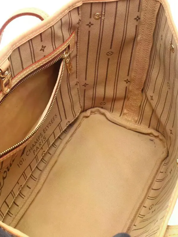 LOUIS VUITTON 2007 Monogram Neverfull Pm Tote Bag