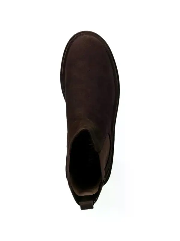 TWINSET Leather Chelsea Boots