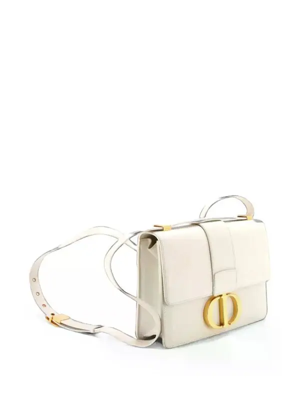 Dior 30 Montaigne Flap Bag Leather Shoulder Bag