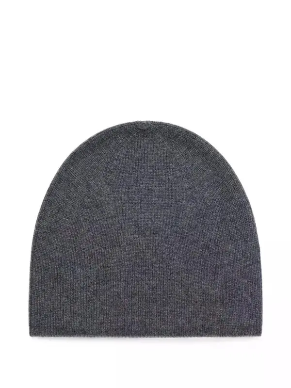 Loulou De Saison Yana Ribbed-knit Beanie Hat - Grey
