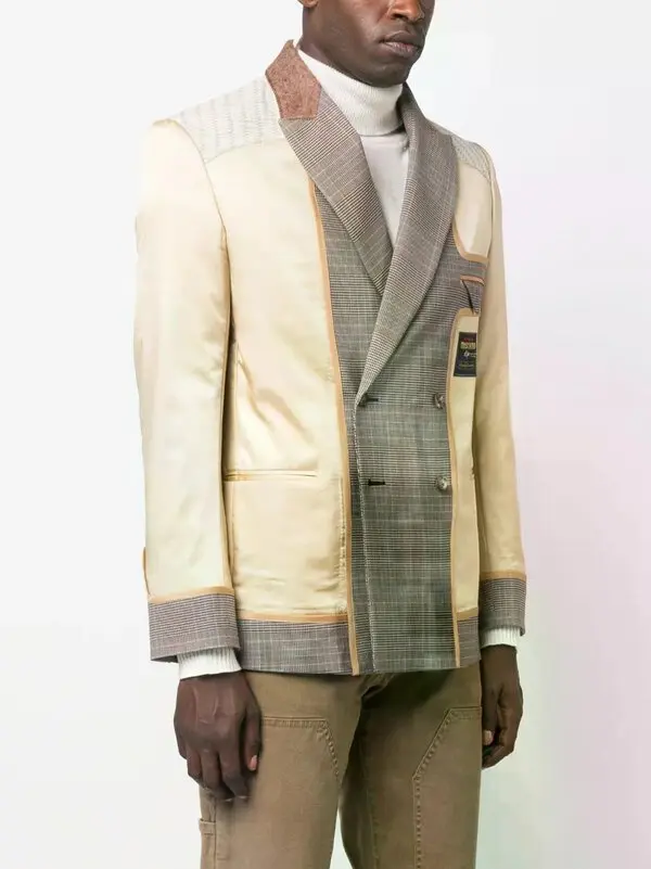 Moschino Panelled Double-breasted Blazer