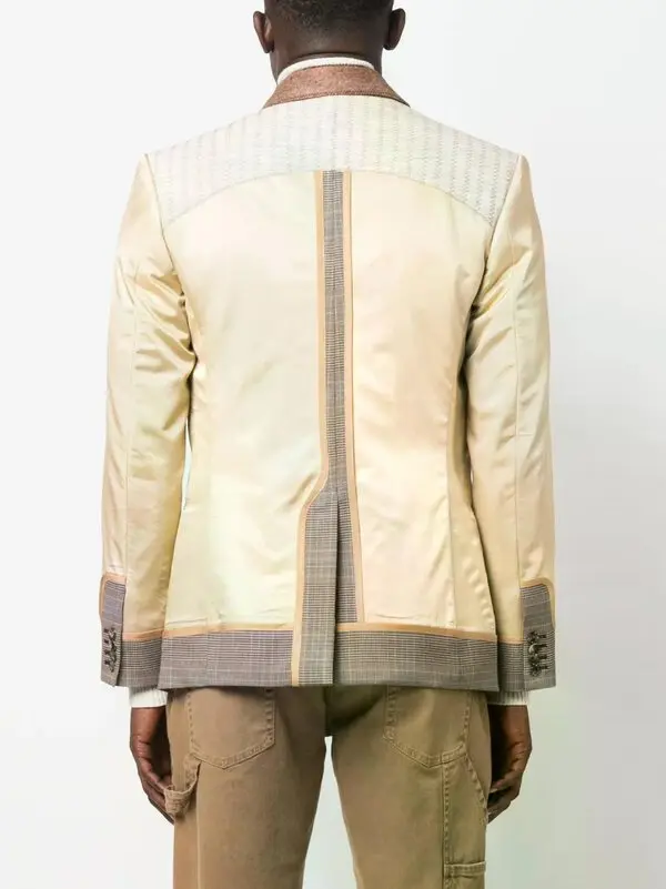 Moschino Panelled Double-breasted Blazer