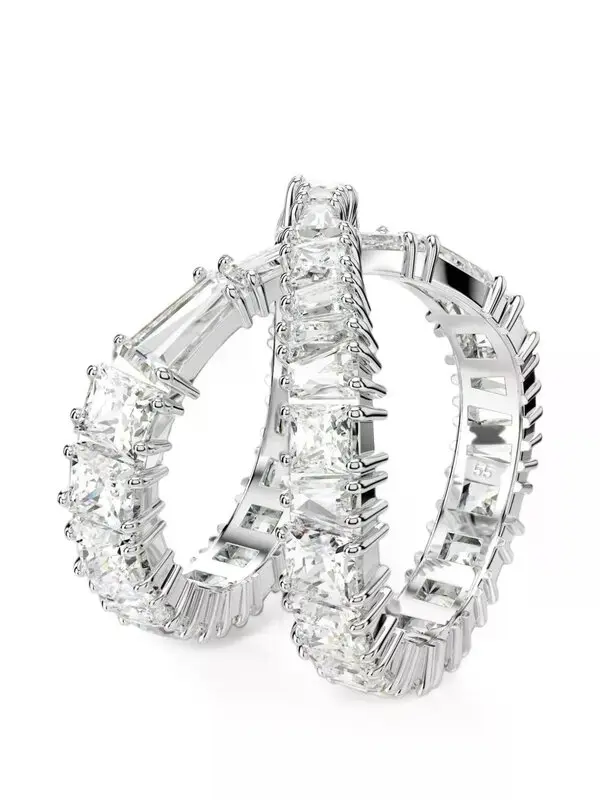 SWAROVSKI Hyperbola Crystal-embellished Wrap Ring - Silver