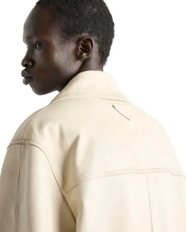 Prada Leather Coat