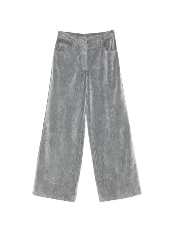 FORTE_FORTE Denim Cotton Jeans - Grey