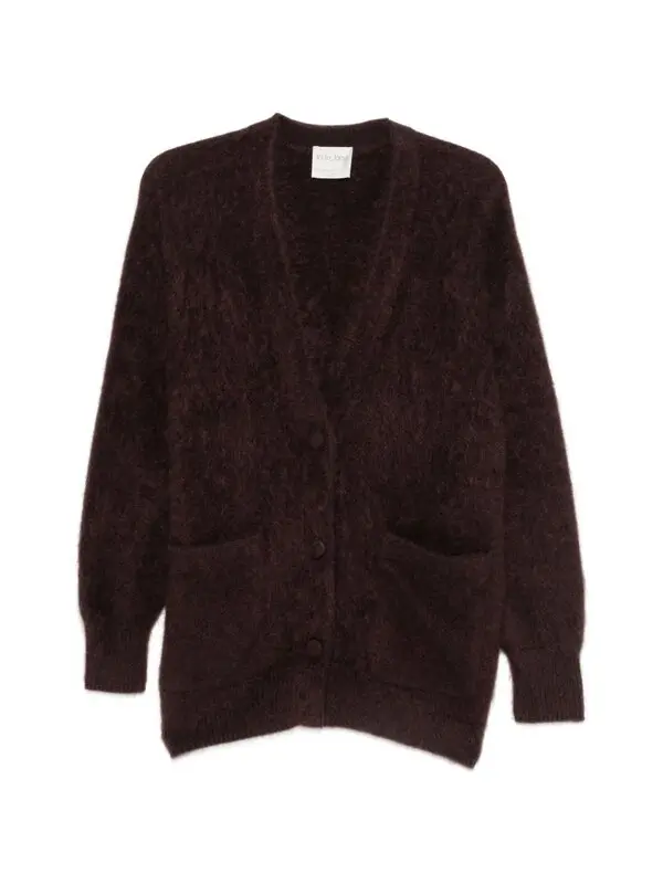 FORTE_FORTE Cashmere Cardigan - Brown