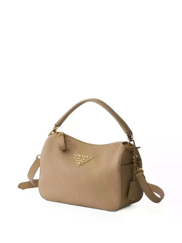 Prada Small Leather Bag - Neutrals