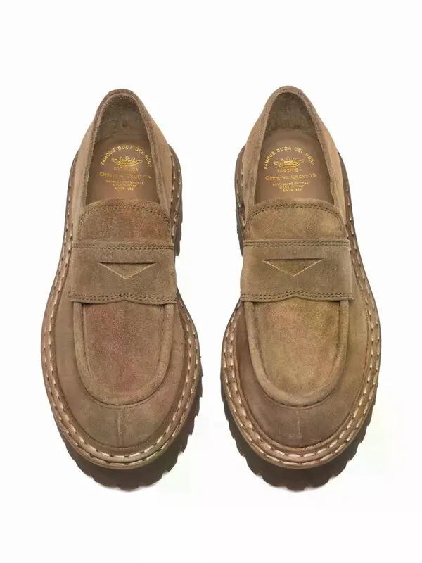 Officine Creative Blossom 015 Suede Loafers