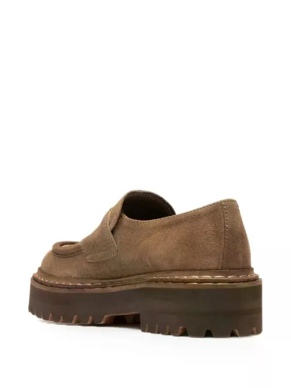 Officine Creative Blossom 015 Suede Loafers