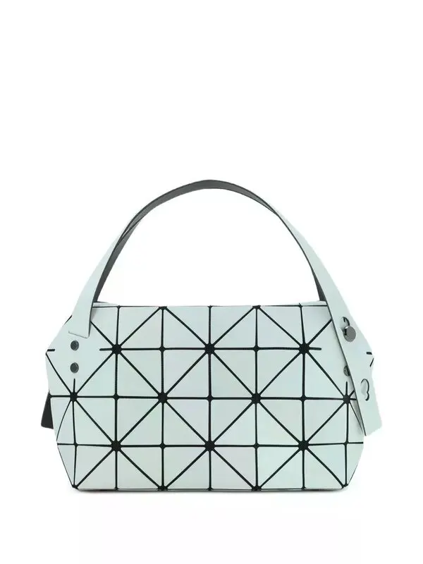 Issey Miyake Small Boston Geometric-panelled Tote Bag - Blue
