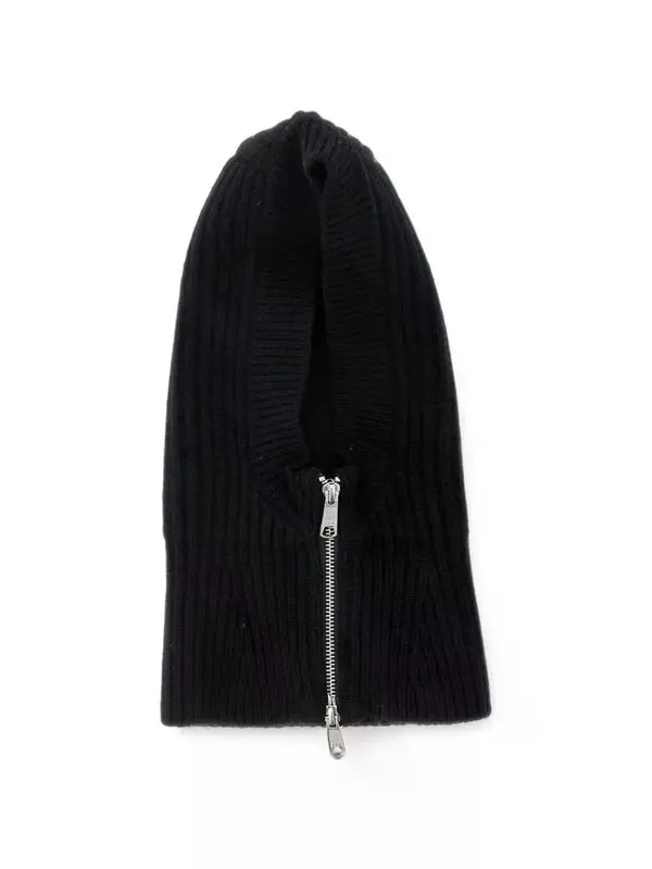 IVY OAK Ribbed-knit Zip-up Balaclava