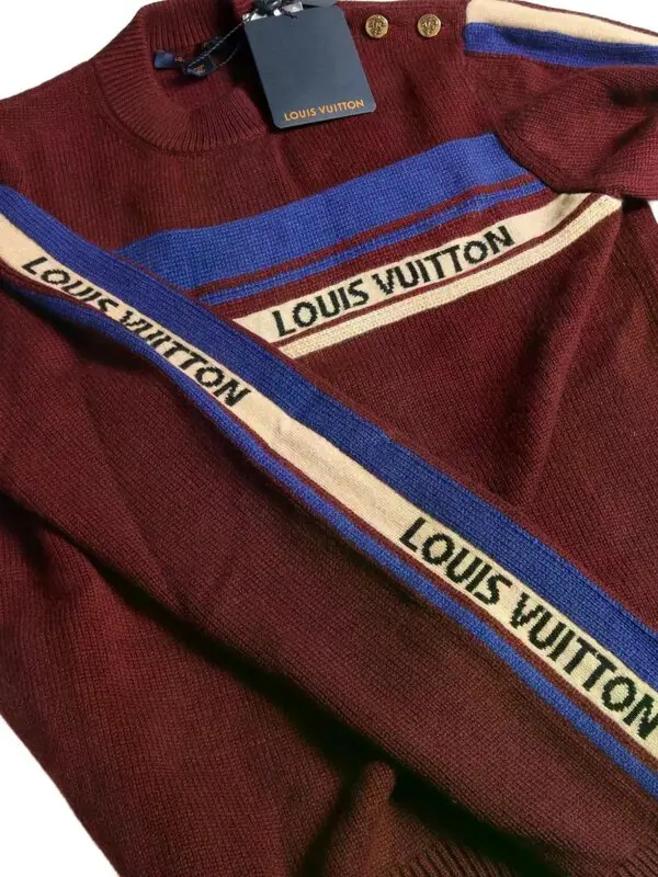 LOUIS VUITTON 2010s Shoulder-button Knit Sweater