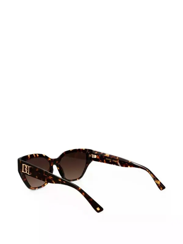 Dsquared2 Tortoiseshell-effect Geometric-frame Sunglasses