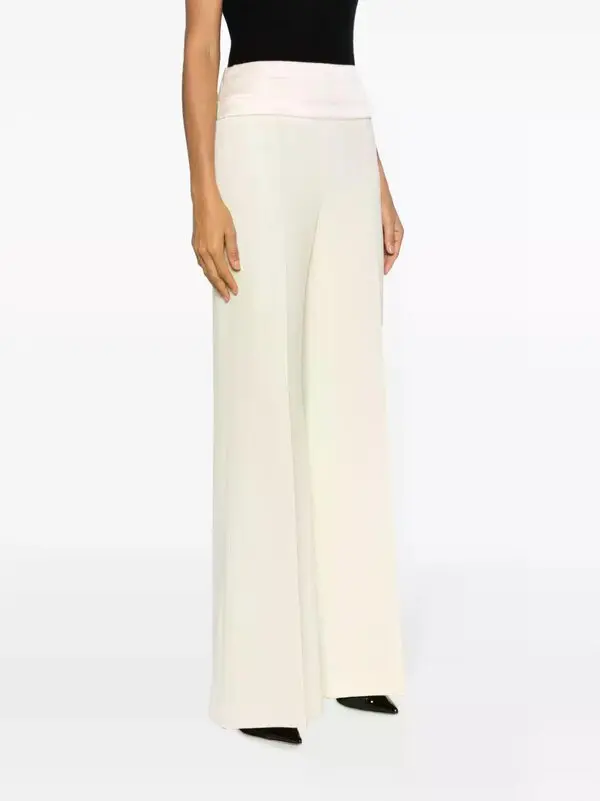 Moschino Virgin Wool Palazzo Trousers