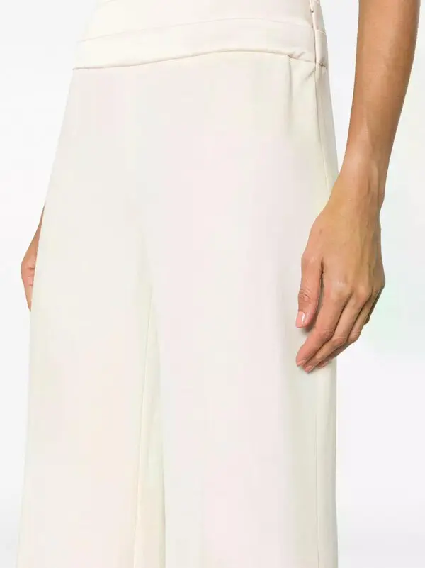 Moschino Virgin Wool Palazzo Trousers