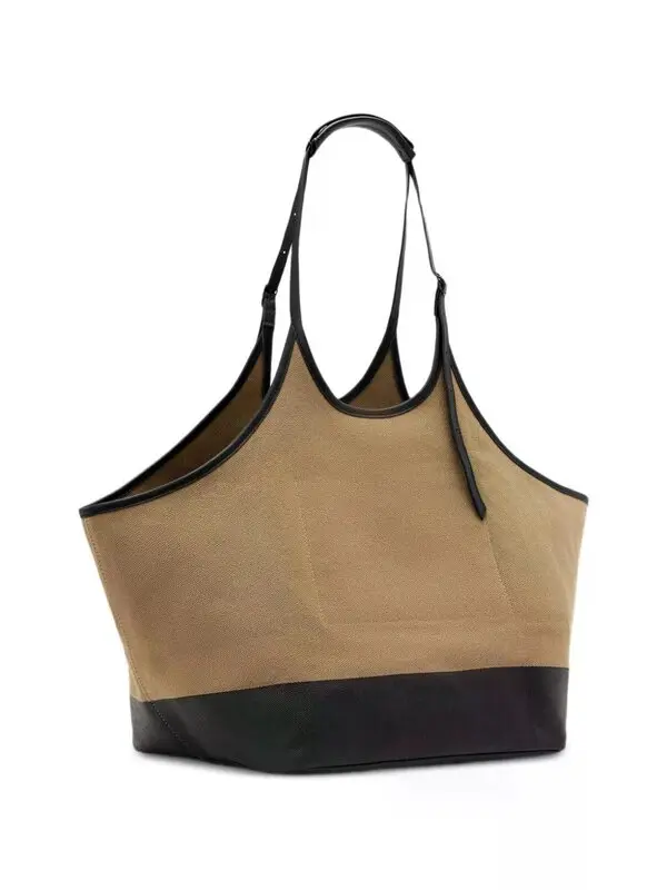 ALLSAINTS Large Siloh Canvas Tote Bag - Neutrals