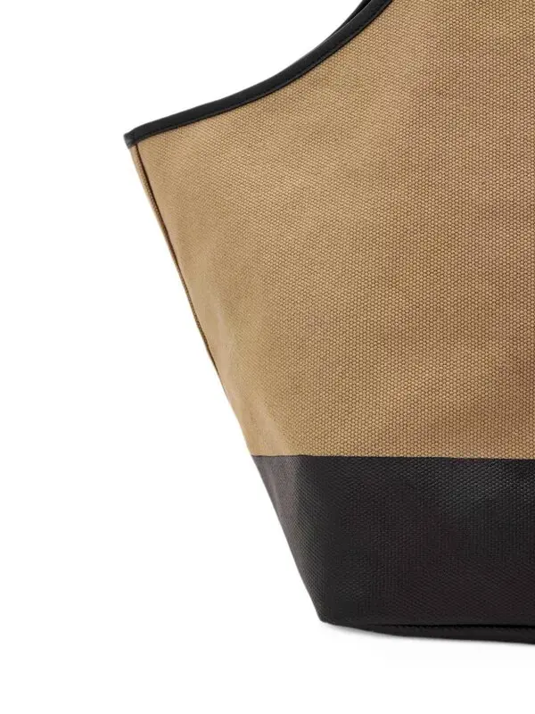 ALLSAINTS Large Siloh Canvas Tote Bag - Neutrals