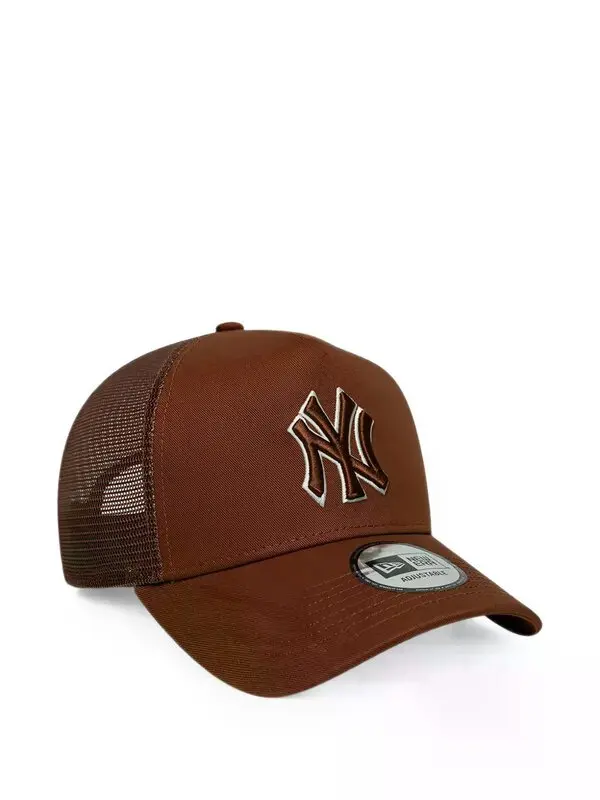 New Era Outline E-frame Ny Yankees Logo-embroidered Trucker Cap
