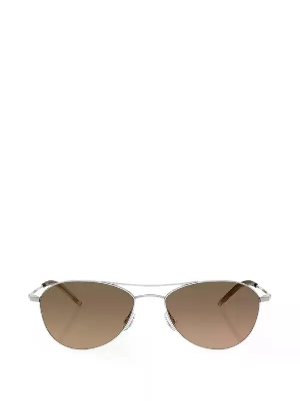 Oliver Spencer Aero Ii Pilot-frame Sunglasses