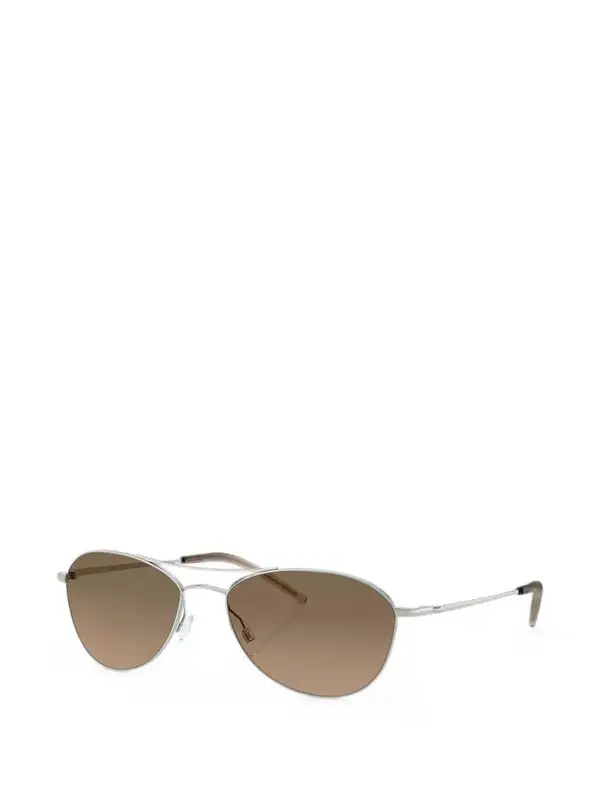 Oliver Spencer Aero Ii Pilot-frame Sunglasses