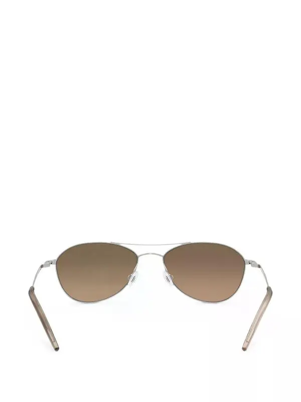 Oliver Spencer Aero Ii Pilot-frame Sunglasses